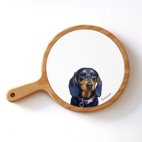 Dachshund V - Cheese Board | MJW Pets + Wildlife