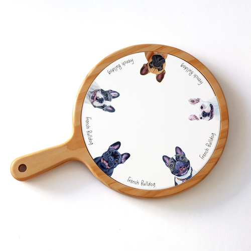 French Bulldog Group - Cheese Board | MJW Pets + Wildlife