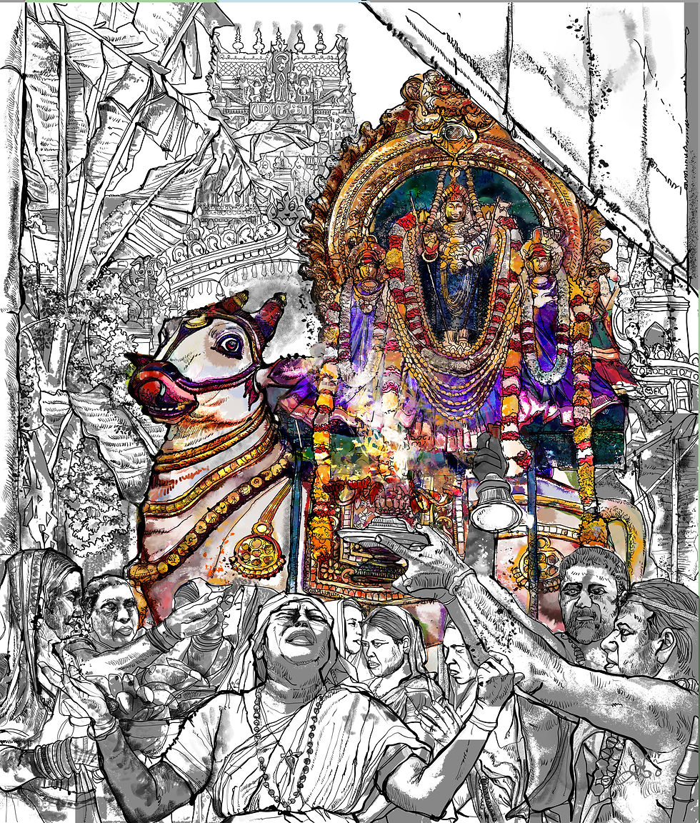 "Unfolding The Celestial Dance: Thiruvathirai Utsavam,Nallur Kandaswamy ...