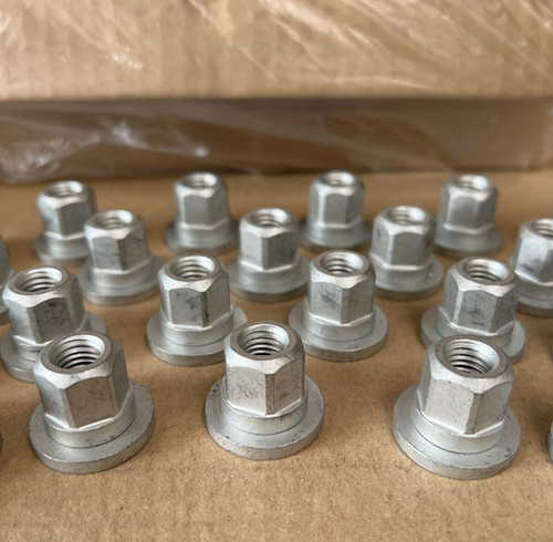 VW T5 T6 Transporter Kombi 1+1+1 Seats Floor Mount Chassis Nuts Set Of ...