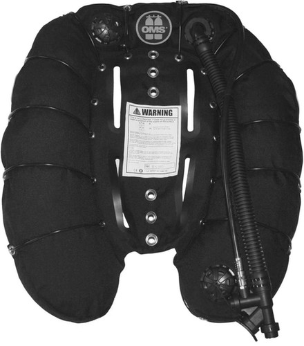 OMS Deep Ocean Wing: with external bungees | OMS Dive Store