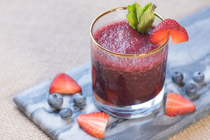 Mixed Berry Cocktail Drink Recipe | Rican Vegan