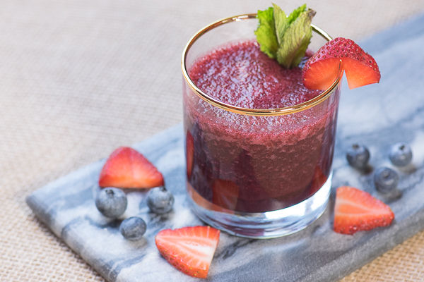 Mixed Berry Cocktail Drink Recipe | Rican Vegan