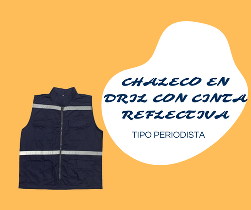 CHALECO EN DRIL | Misitio