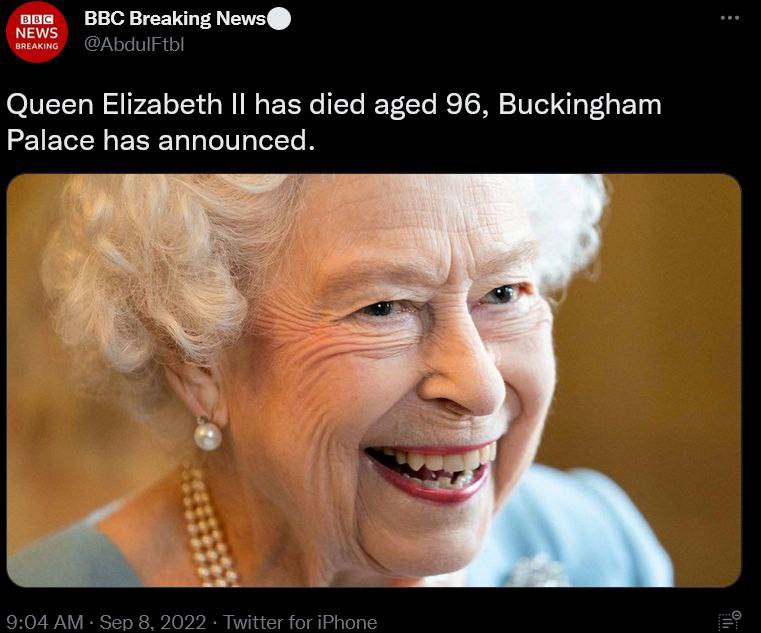 A Week To Remember - Queen is Dead Finally - World Mourns Hers Death ...