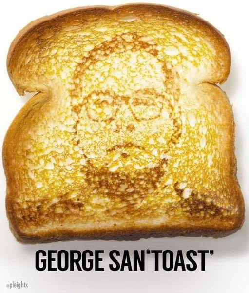 Midnight Meme Of The Day! Is George Santos Really Toast?