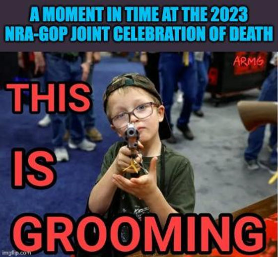 Midnight Meme Of The Day! Grooming, NRA-GOP Style.
