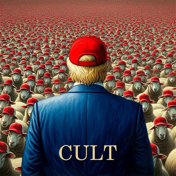 MAGA Cultists Are Delighted To Turn Out For Their Cult Leader-- Others ...
