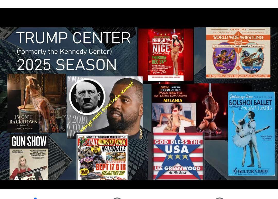 Midnight Meme Of The Day! Traitor Trump Takes Over The Kennedy Center!