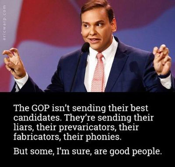 Midnight Meme Of The Day! George Santos: Liar, Lunatic, Brand New ...