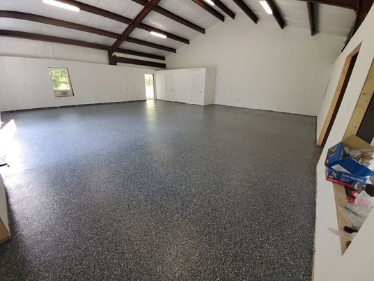 Our Three Tru-Flake Garage Systems