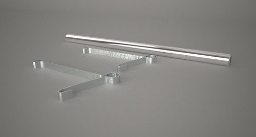 Chrome Clothing Rod Set | Yew Lee Metal Works