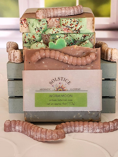 Worm Moon Artisan Botanical Soap | Solstice