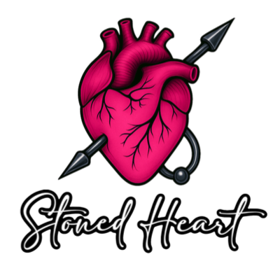 Stoned Heart - Piercings By Amy | professional piercings Grande Prairie ...