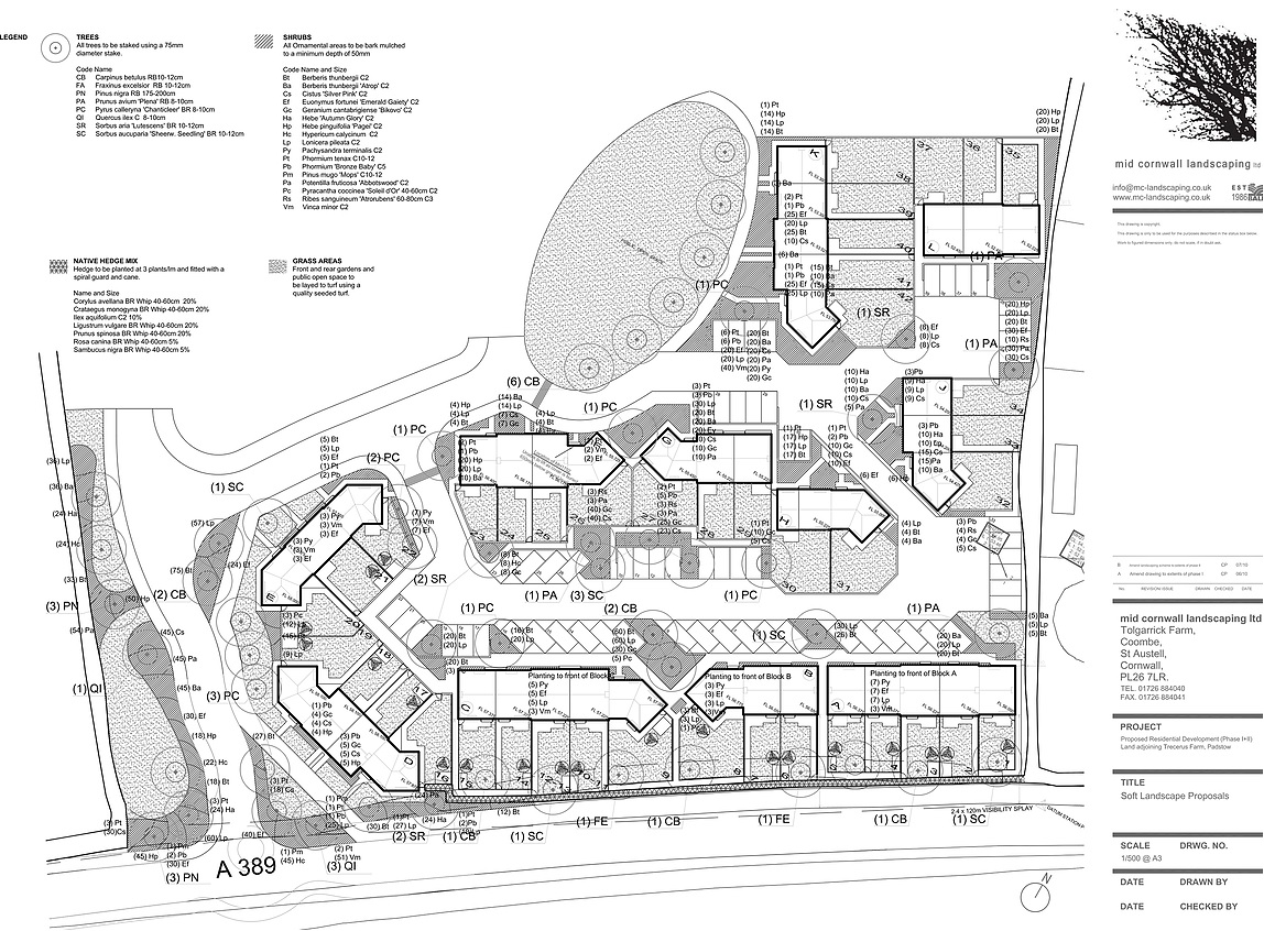 Commercial landscaping contractor