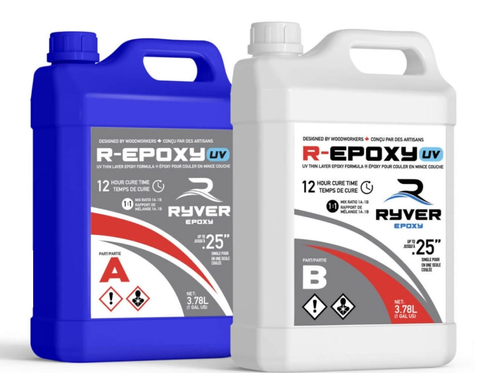 R-EPOXY UV 2 gallon | Rustik chic design