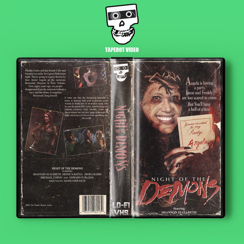 Night Of The Demons Remake Treats Custom Vhs | TAPE ROT PRODUCTIONS