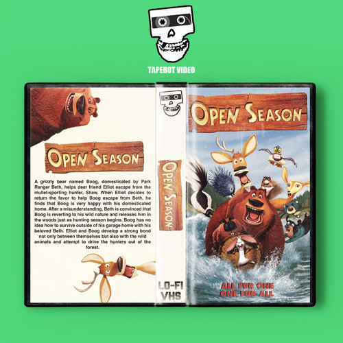 Open Season Custom VHS | TAPE ROT PRODUCTIONS