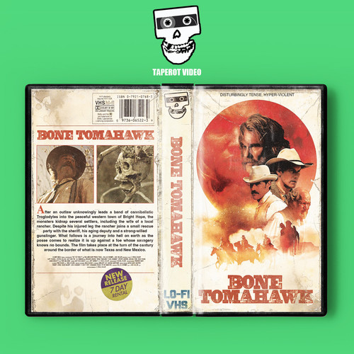 Bone Tomahawk custom VHS | TAPE ROT PRODUCTIONS