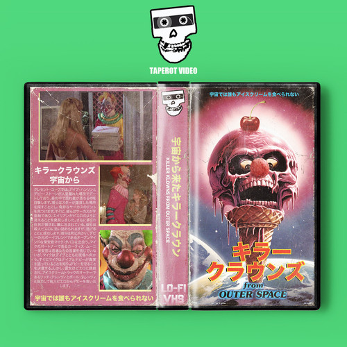 Killer Klowns From Outer Space Custom Vhs | TAPE ROT PRODUCTIONS