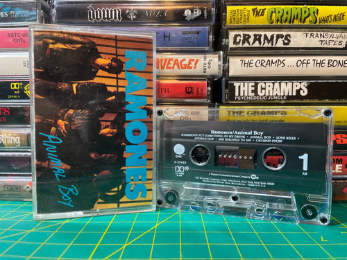 Ramones - Animal Boy Cassette Tape | TAPE ROT PRODUCTIONS