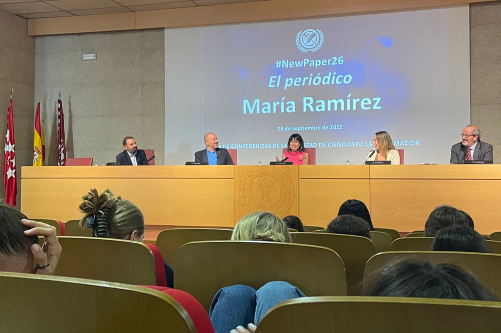 María Ramírez Fernández presenta su libro 'El Periódico' en el ciclo de ...