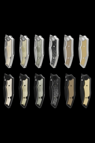 Scout F Series with inlays (*This run is CPM MagnaCut) | Griffin Company