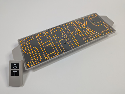 SORRY THANKS Car Sign