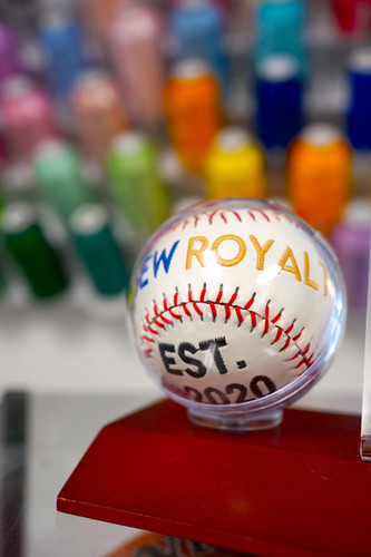 Embroidery Trophy Baseball | Sew Royalty