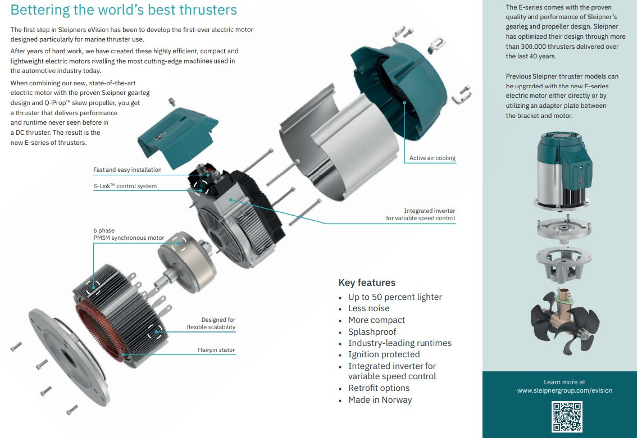 SLEIPNER - Side-Power - Thrusters | Yacht Controller ME | Middle East
