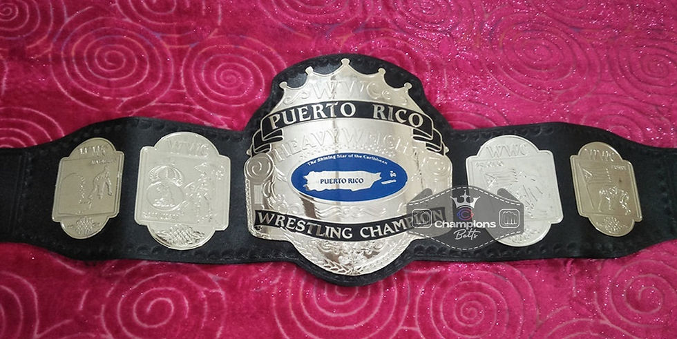 WWC Puerto Rico Wrestling Championship belt | CSB