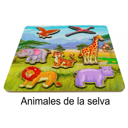 FIGURAS PARA ENCAJAR ALTO RELIEVE | sys didacticos