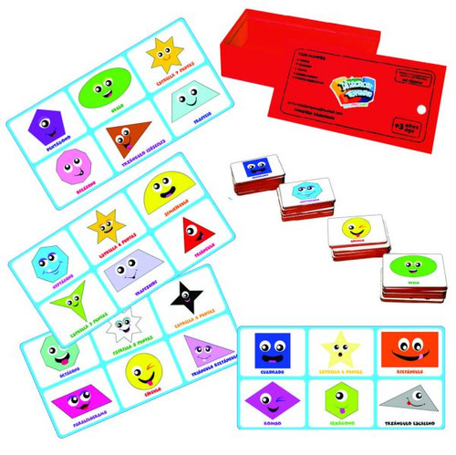 LOTERÍA (FIGURAS GEOMÉTRICAS) | sys didacticos