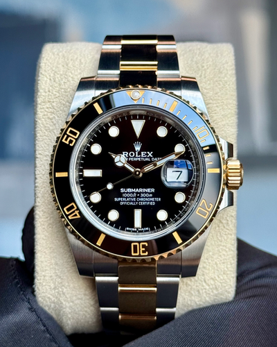 Rolex Submariner “Bumblebee” Yellow Gold / Steel 116613LN | GMT LUXURY