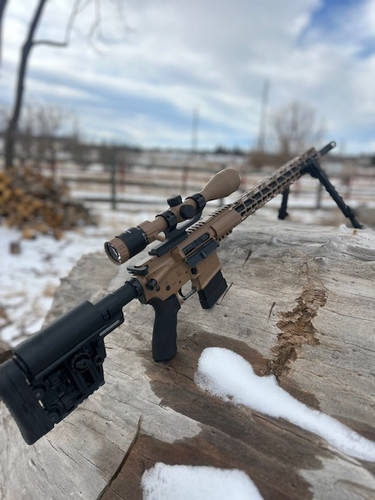 Freedom Tactical "reach" in coyote tan Long range 6mm arc or 556 ...