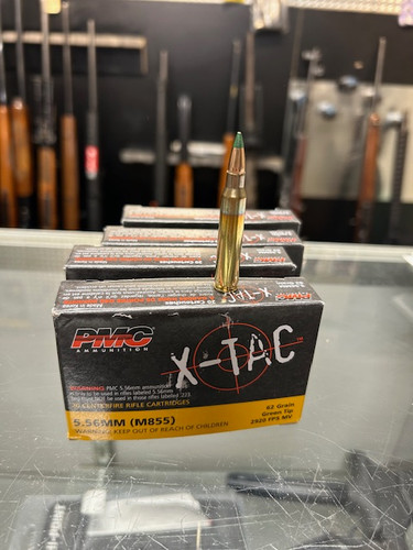 PMC x-tac 556 green tip 62 grain ammunition | Freedom Tactical