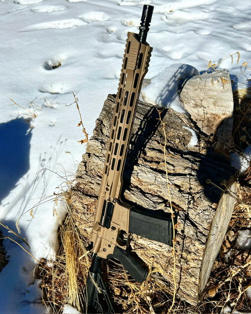 Freedom Tactical Cerikote tan Ar15 Summit Rifle 556 | Freedom Tactical