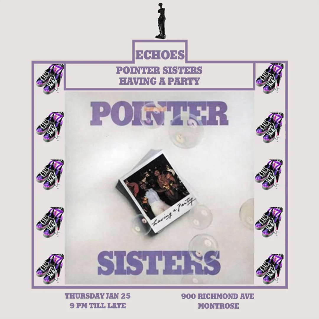 Pointer Sisters Having a Party | echoeshtx