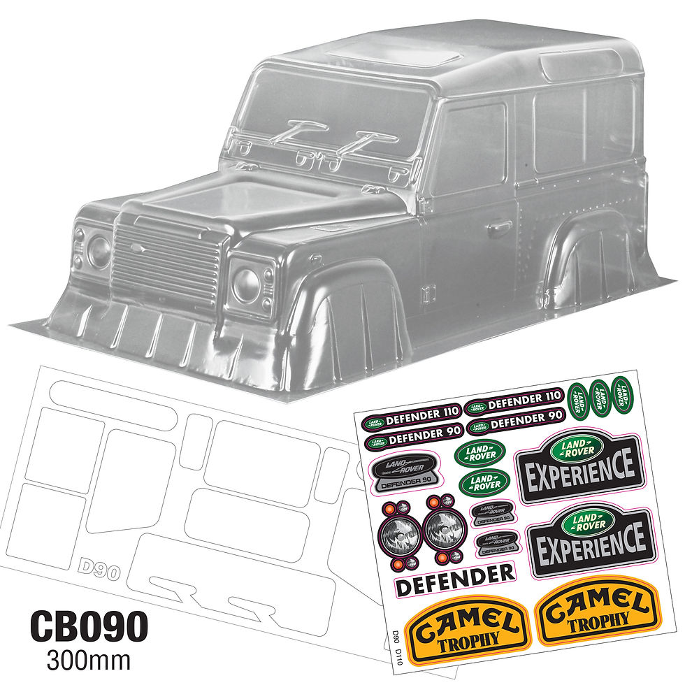Crawler Bodies 300mm/313mm/324mm | TeamC Racing