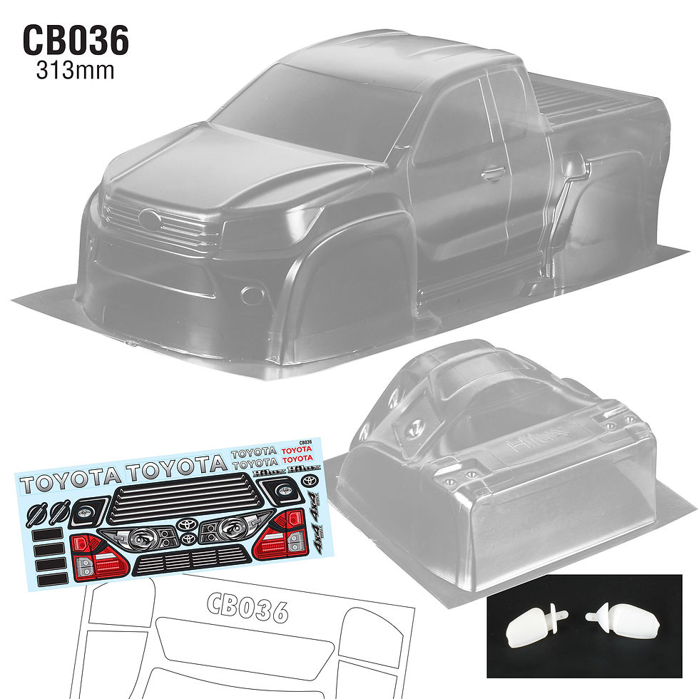 Crawler Bodies 300mm/313mm/324mm | TeamC Racing
