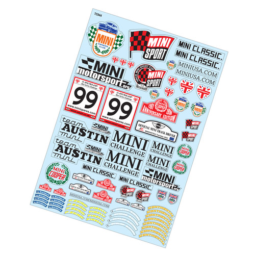 TC944 1/10 MINI Sticker, A4 | TeamC Racing