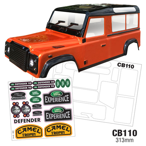 CB110 1/10 Crawler Body, 313mm | TeamC Racing