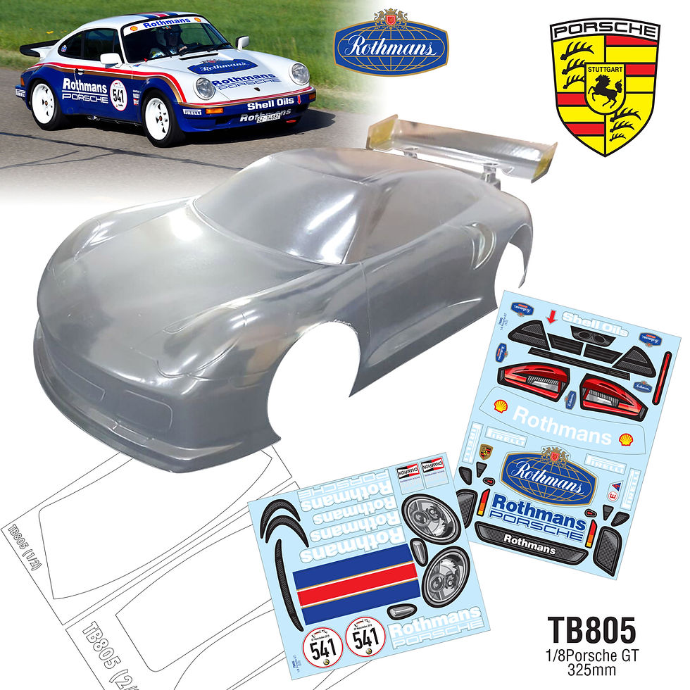 GT Bodies 325mm Short Chassis | TeamC Racing