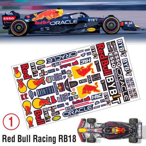 F1 Sticker Red Bull Racing RB18 | TeamC Racing