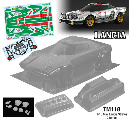 TM118 1/10 Mini Lancia Stratos | TeamC Racing