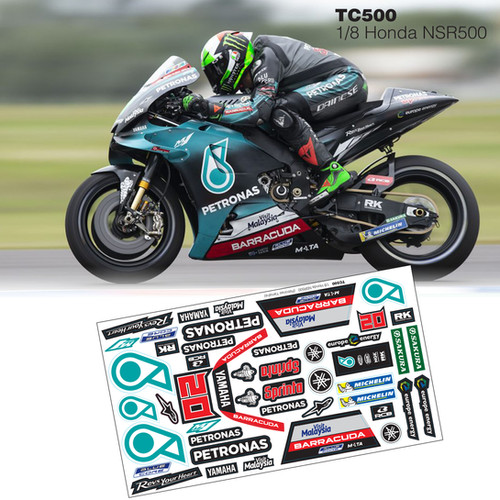 TC500 1/8 Honda NSR500 Sticker | TeamC Racing