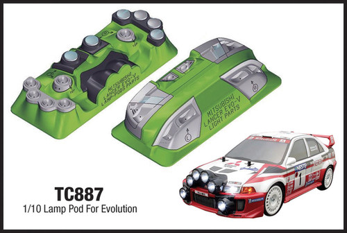 TC887 1/10 Lamp Pod For Evolution | TeamC Racing