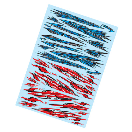 TC927 1/10 Body Sticker, A4 | TeamC Racing