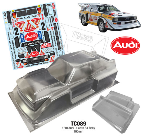 TC089 1/10 Audi Quattro S1 Rally | TeamC Racing