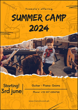 Summer Camp 2024 | Tremolo Music School | TMS